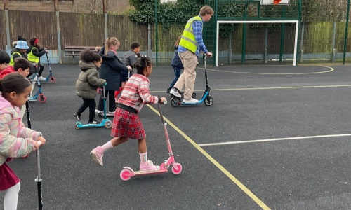 St William of York Catholic Primary School - Yr1 & Yr2 Scooter Training